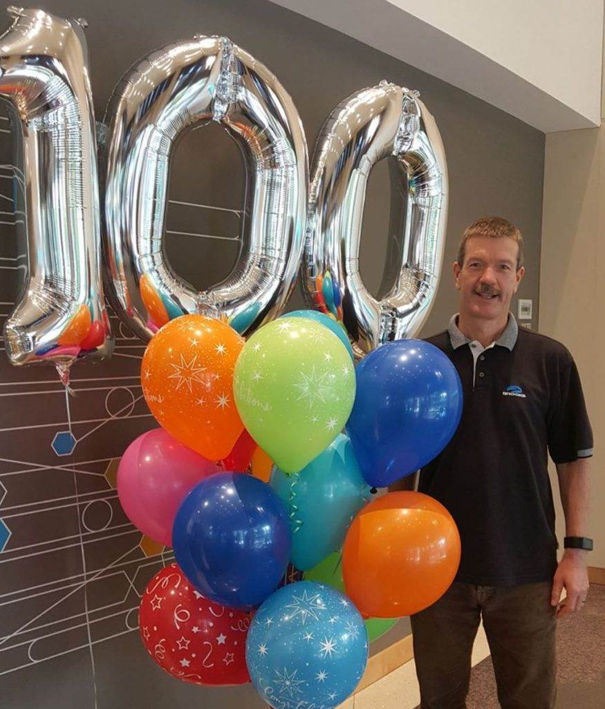Ultrarunners who have finished 100 x 100-mile races