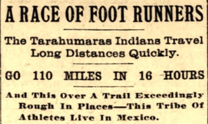The Tarahumara Ultrarunners | Ultrarunning History