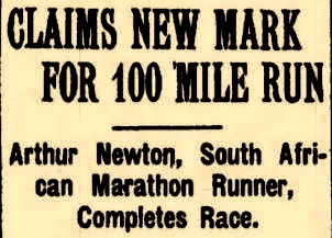 The 100-miler - Part 6 (1927-1934) Arthur Newton | Ultrarunning History