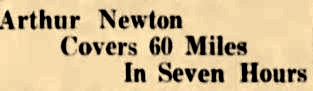 The 100-miler - Part 6 (1927-1934) Arthur Newton | Ultrarunning History