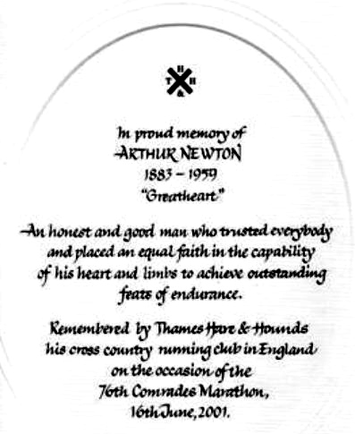 The 100-miler - Part 6 (1927-1934) Arthur Newton | Ultrarunning History