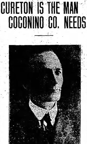 Thomas Cureton (1875-1957) of Williams, AZ - Grand Canyon Guide
